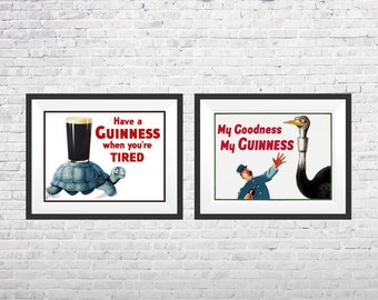 Guinness poster | Etsy