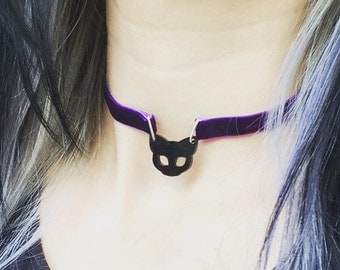Cat choker | Etsy
