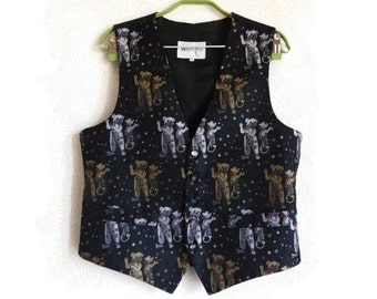 Circus vest | Etsy