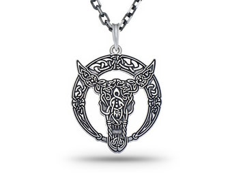 Celtic knot locket | Etsy