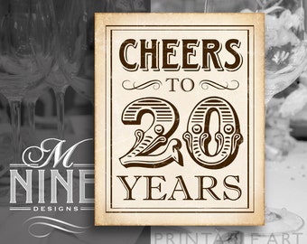 Cheers to 20 years | Etsy