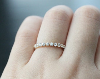 White gold morganite | Etsy