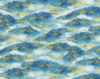 Mountain fabric | Etsy