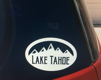 Lake tahoe sticker | Etsy