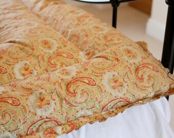 Paisley throw | Etsy