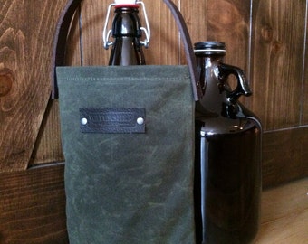 Growler carrier | Etsy
