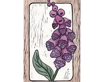 Foxglove flowers | Etsy