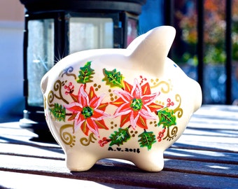 Handmade piggy bank | Etsy