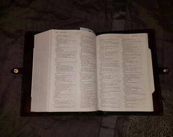 Handmade bible cover | Etsy