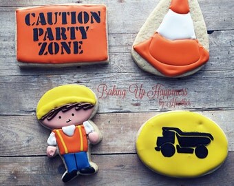 Construction cookies | Etsy