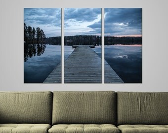 3 panel wall art | Etsy