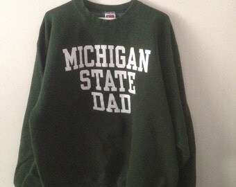 Items similar to MICHIGAN Digital Illustration Print of Michigan State ...