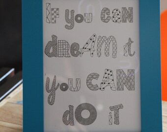 Items similar to Positive Attributes Poster on Etsy