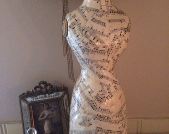 Dress form art | Etsy