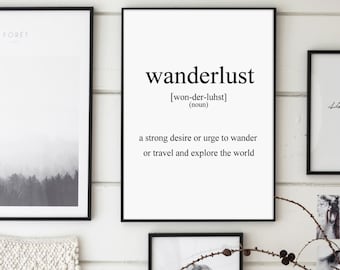 Wanderlust | Etsy