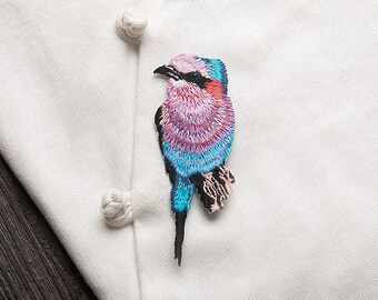Parrot embroidery | Etsy