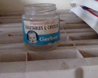 Gerber baby food jar | Etsy