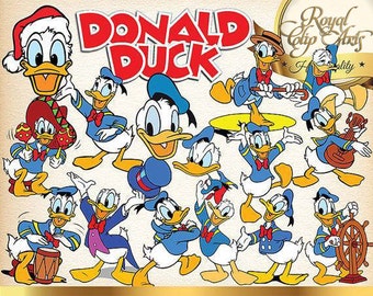 Donald duck card | Etsy