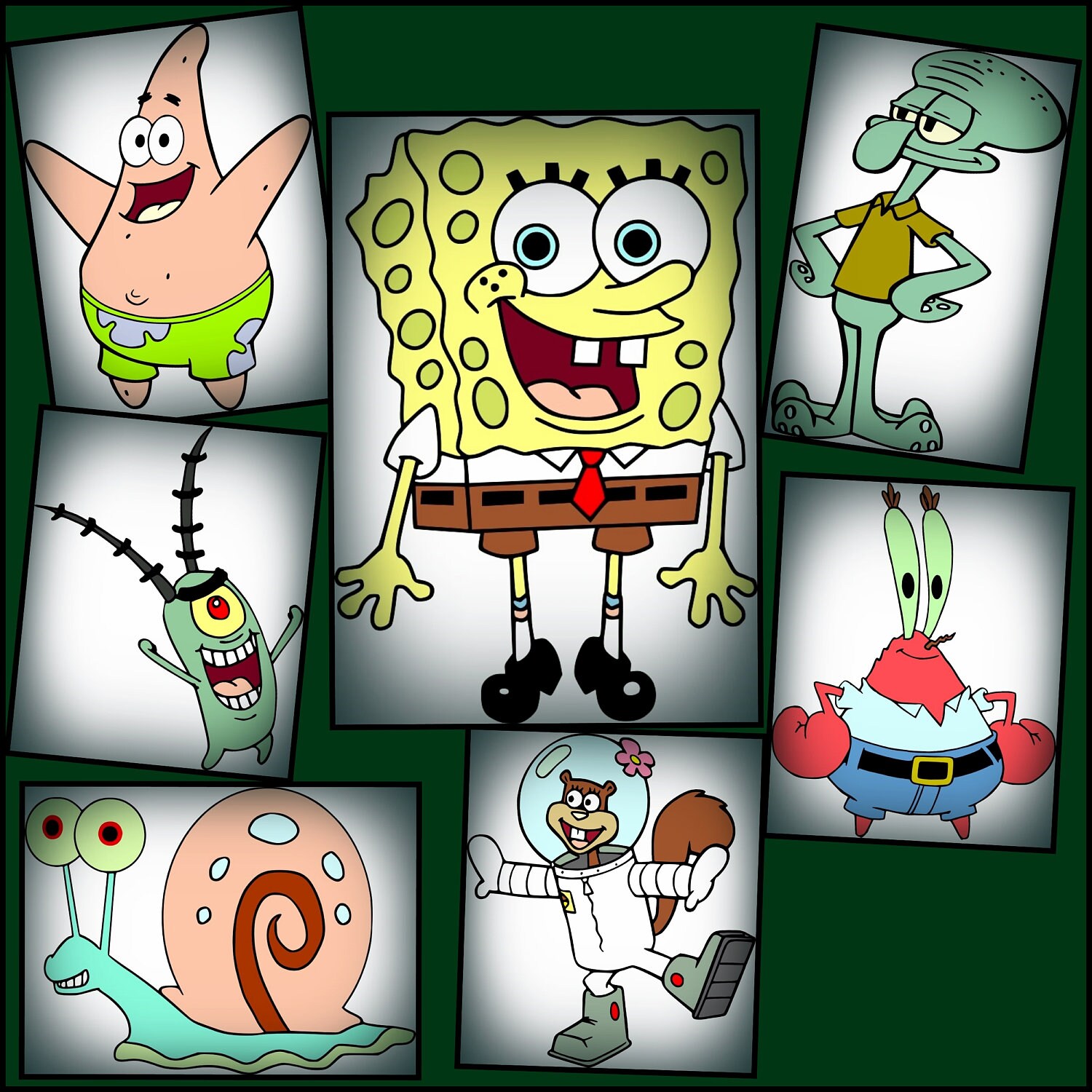SpongeBob SVG -SpongeBob SquarePants SVG files - SpongeBob Designs for ...
