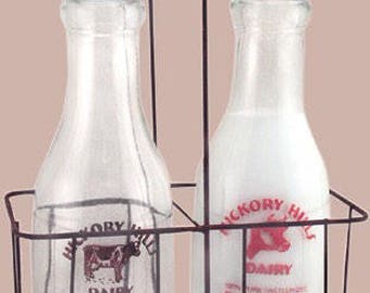 Milk bottle carrier | Etsy