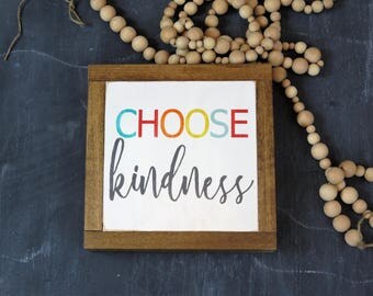 Choose kindness | Etsy