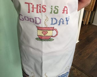 Embroidered aprons | Etsy