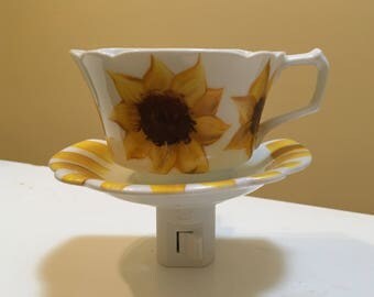 Tea cup night light | Etsy