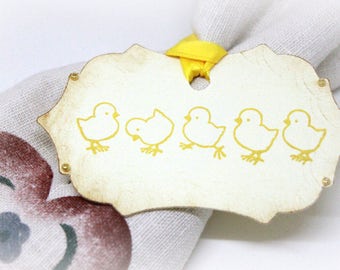 Easter napkin rings | Etsy