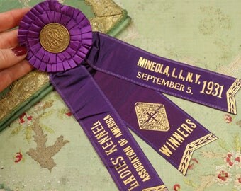 Dog show ribbons | Etsy