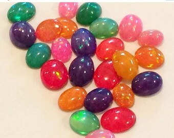 Pink fire opal ring | Etsy