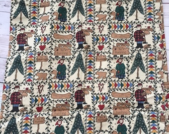 Hunting theme fabric | Etsy