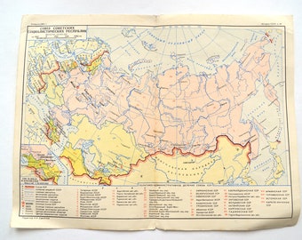 Old Russian postcards prints books and vintage by SovietPostcards