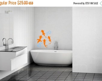 Fish bubble decal | Etsy