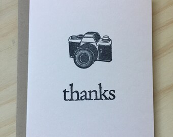 Camera thank you | Etsy