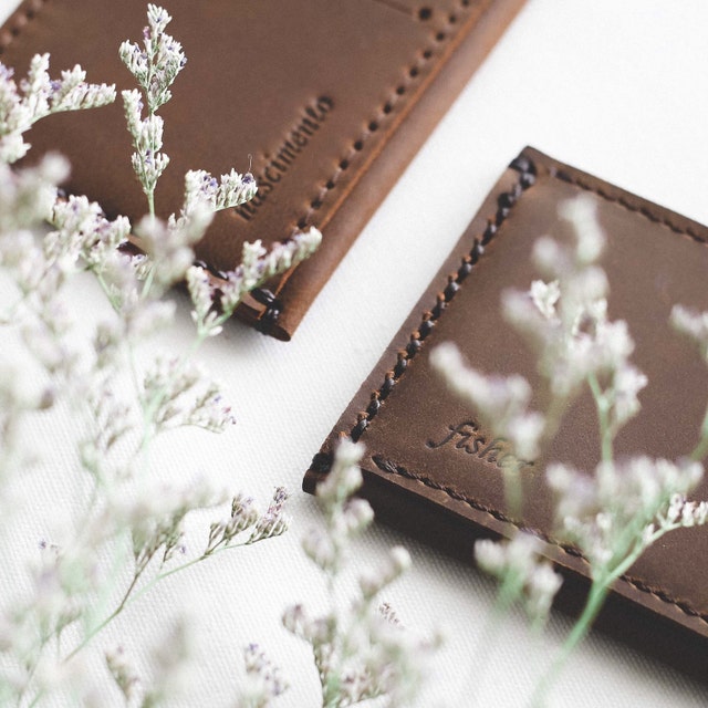 Leather Wallets Handmade Gems of Perfection by JooJoobs on Etsy