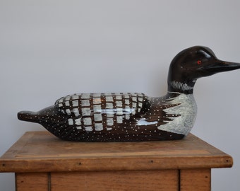 Loon decoy | Etsy