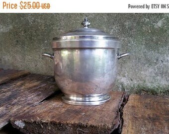 Silver ice bucket | Etsy