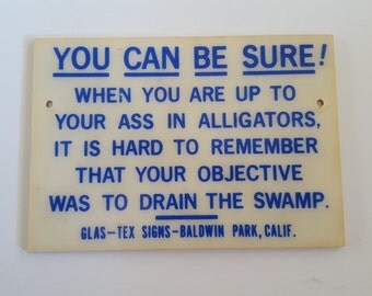 Unique swamp sign related items | Etsy