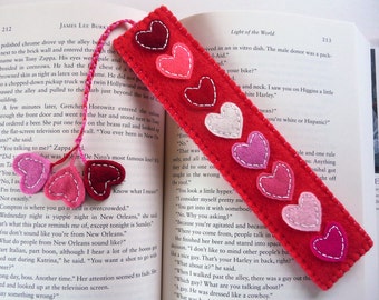 Felt bookmark | Etsy