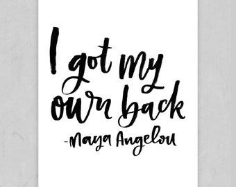 I got my own back | Etsy
