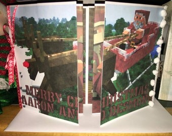 Pop up christmas cards | Etsy