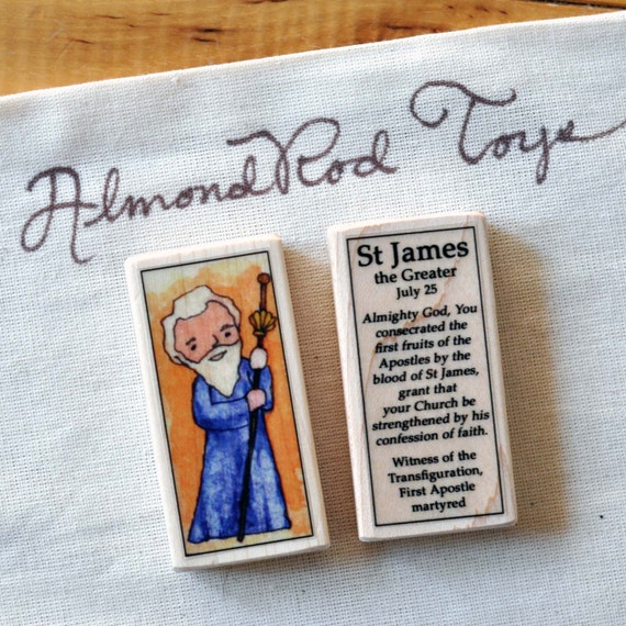 St James the Greater Patron Saint Block
