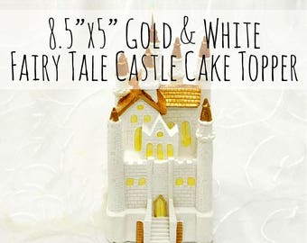 Castle cake topper | Etsy
