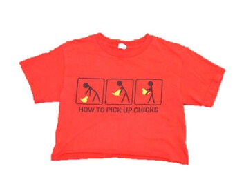 Funny crop top | Etsy