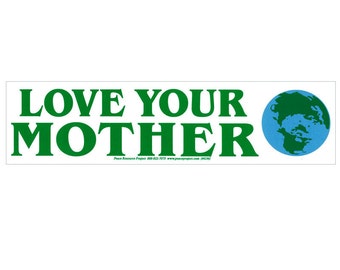 Think Globally Act Locally Bumper Sticker by PeaceResourceProject