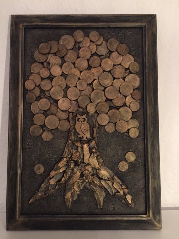 Lucky Charm Money Tree HANDMADE by IhrStyle on Etsy