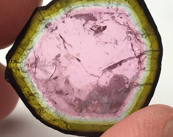 Watermelon tourmaline | Etsy