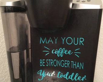 Keurig decal | Etsy
