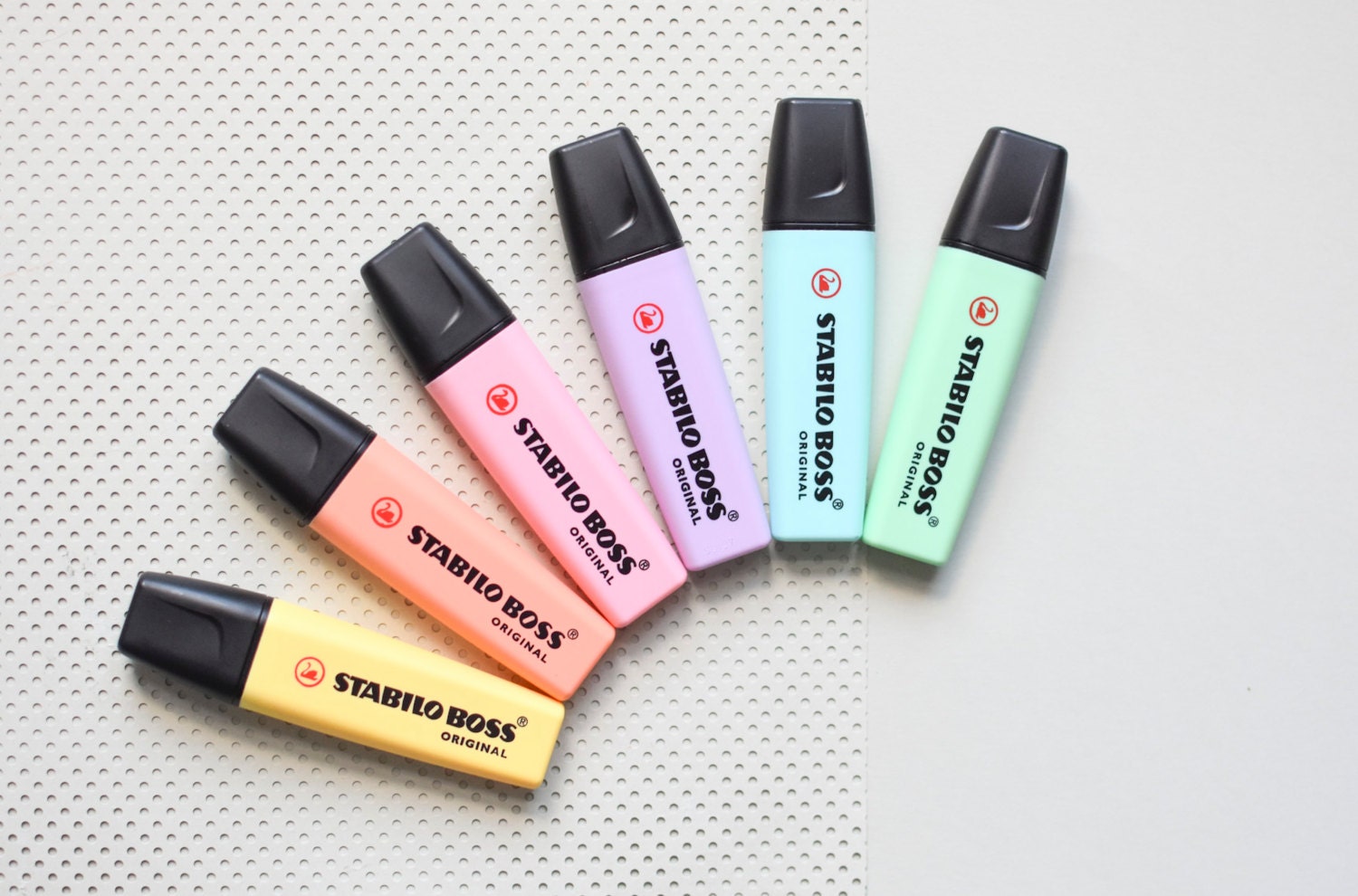 Stabilo Pastel Textmarker Leuchtstifte von MightyPaperShop auf Etsy