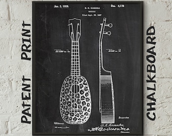 Ukulele poster | Etsy